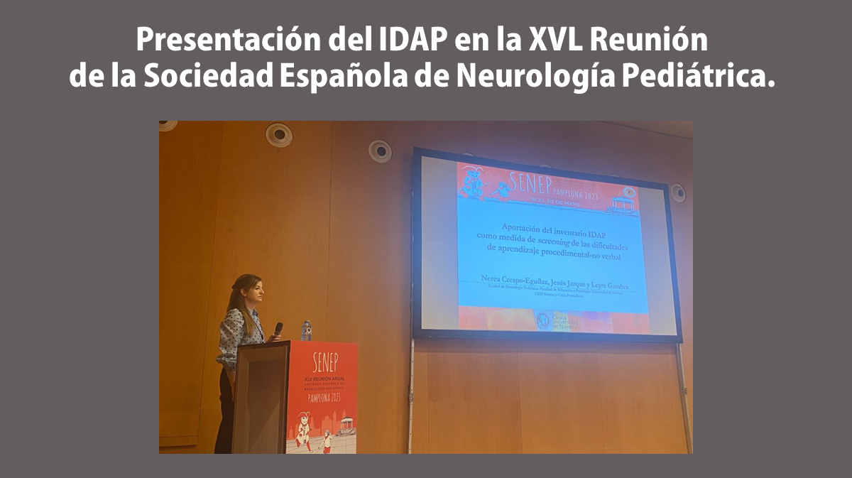 Presentación del IDAP como un instrumento screening de las dificultades ...